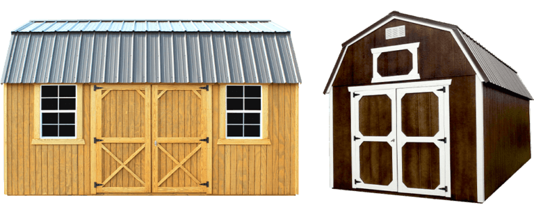 Barn Style Shed with Loft | Old Hickory Buildings & Sheds