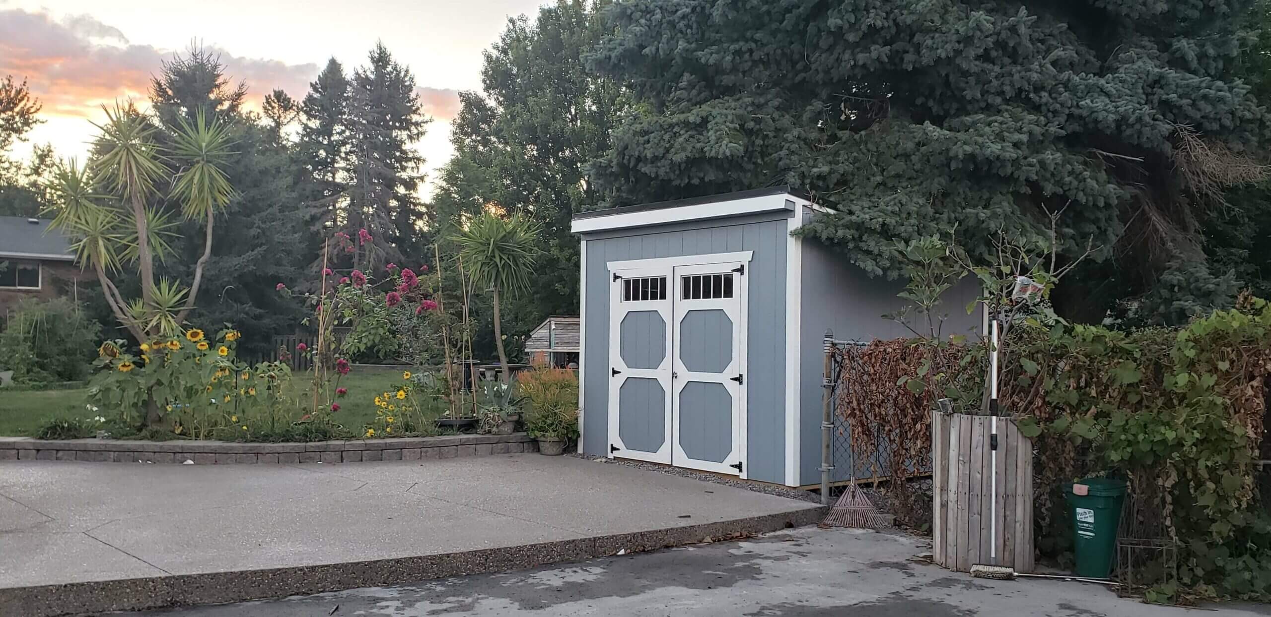 Lean-To Shed with Single Slope Roof | Old Hickory Buildings