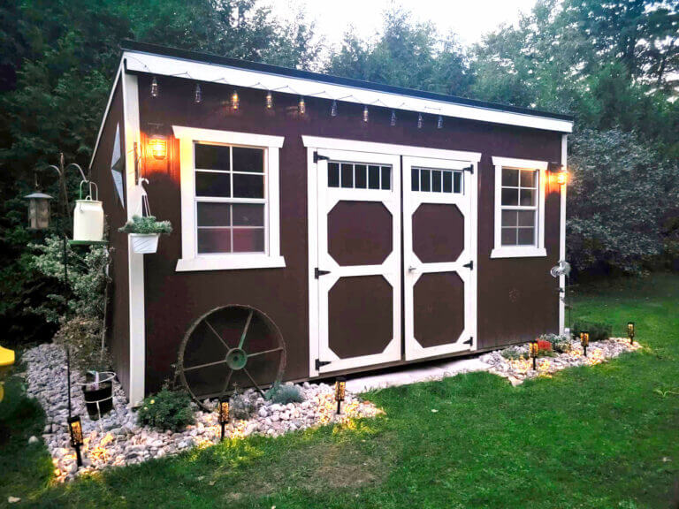 Lean-To Shed with Single Slope Roof | Old Hickory Buildings
