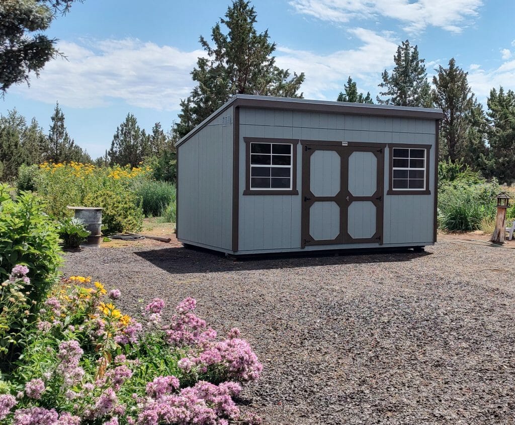 Lean-To Shed with Single Slope Roof | Old Hickory Buildings