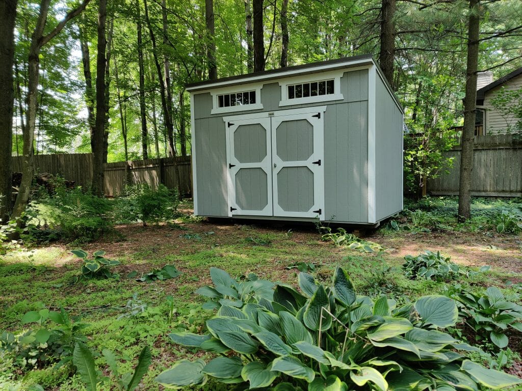 Lean-To Shed with Single Slope Roof | Old Hickory Buildings