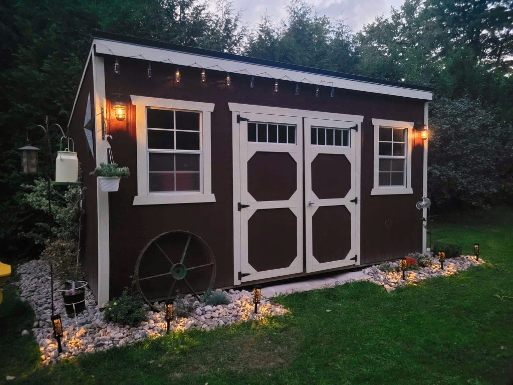 Lean-To Shed with Single Slope Roof | Old Hickory Buildings
