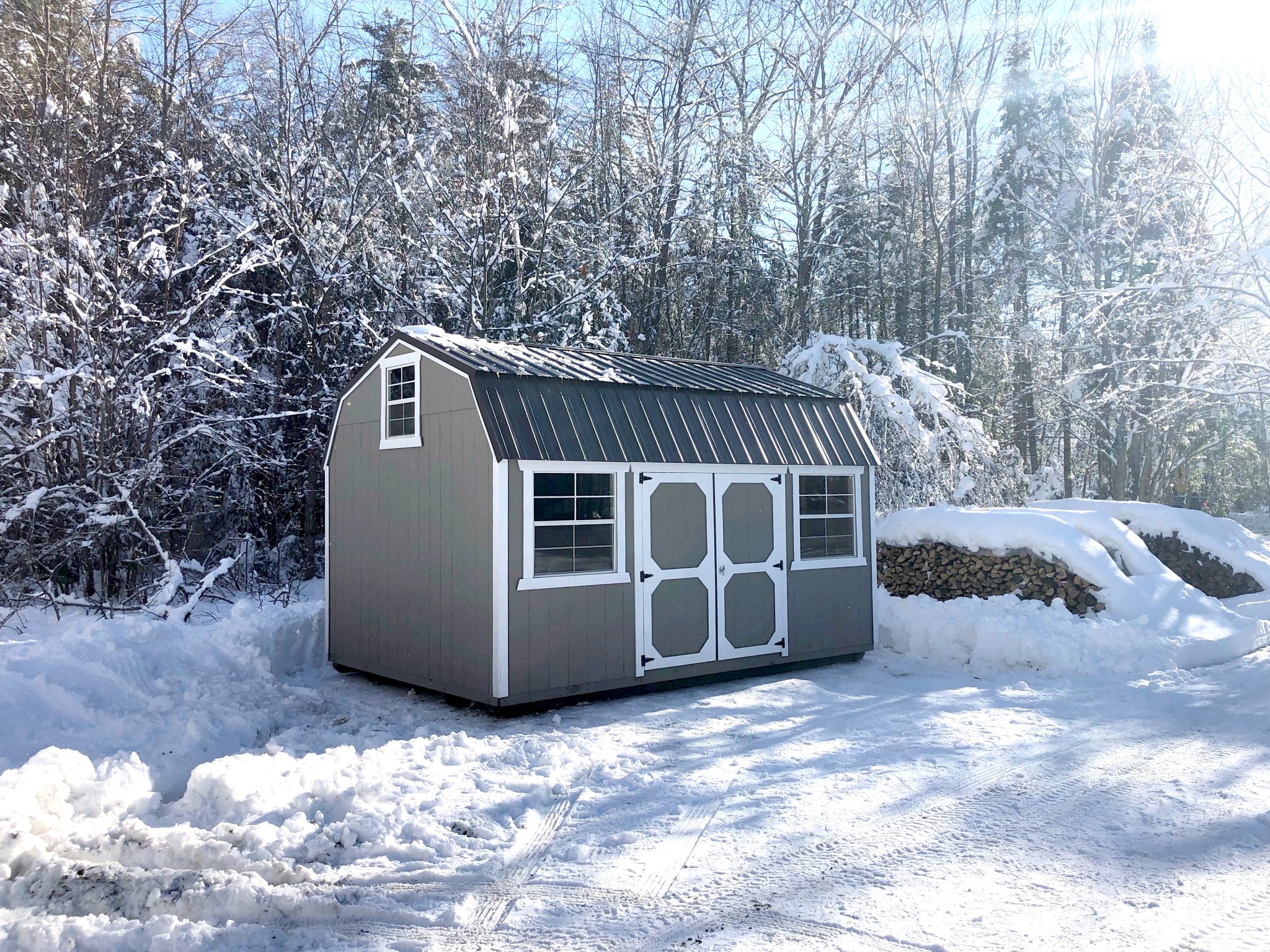 Barn Style Shed with Loft | Old Hickory Buildings & Sheds
